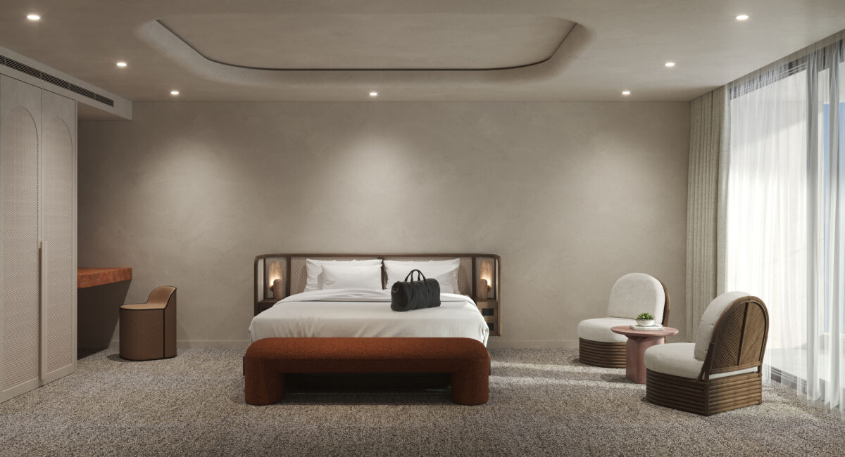 Hotel guestrooms, lobby and restaurant - Furn-Niche